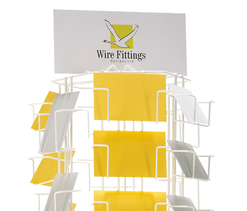 Postcard Display Racks Wire Fittings - 01929 422762