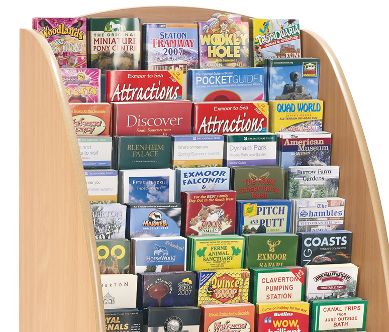 Leaflet Holders, Brochure & Leaflet Display Stands – Wire Fittings