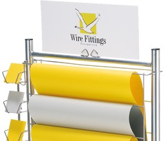 Gift Wrap Displays – Wire Fittings