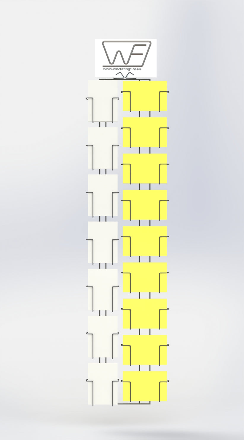 Buy A6 Greeting Card Wall Display Rack – Wire Fittings